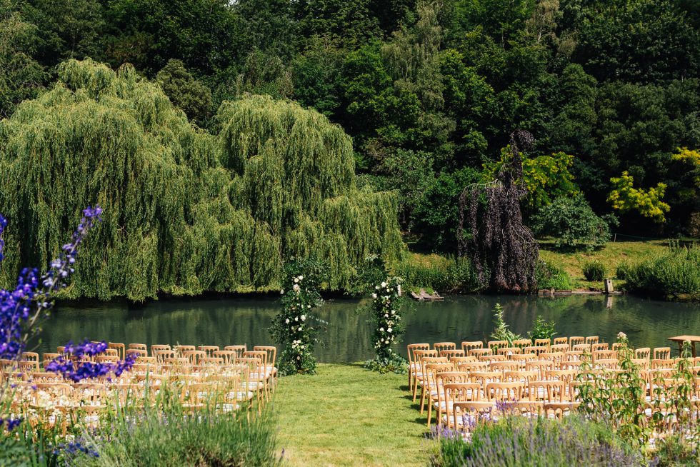 Surrey Wedding Photography - Outdoor Busbridge Lakes Wedding